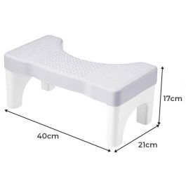 CARLA HOME Toilet Poop Stool Squat Adult for Easy Pooping for Bathroom ...